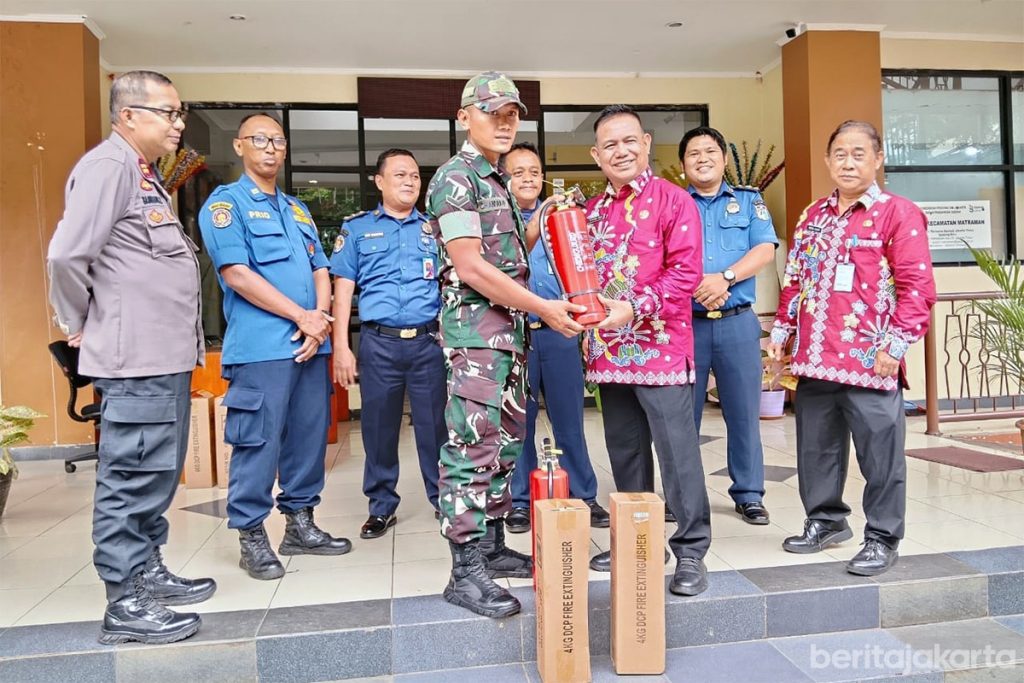 Matraman Police and Military Post Receive Fire Extinguisher Support ...